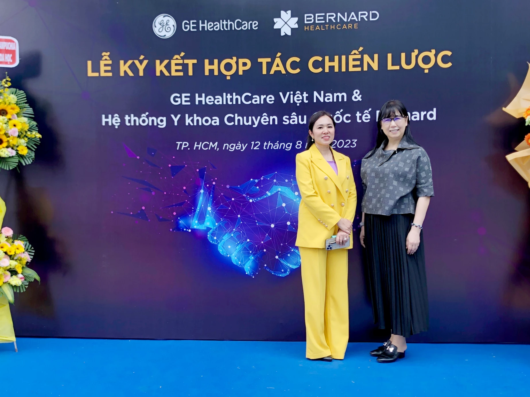 CHÚC MỪNG HỢP TÁC CHIẾN LƯỢC BERNARD HEALTHCARE X GE HEALTHCARE