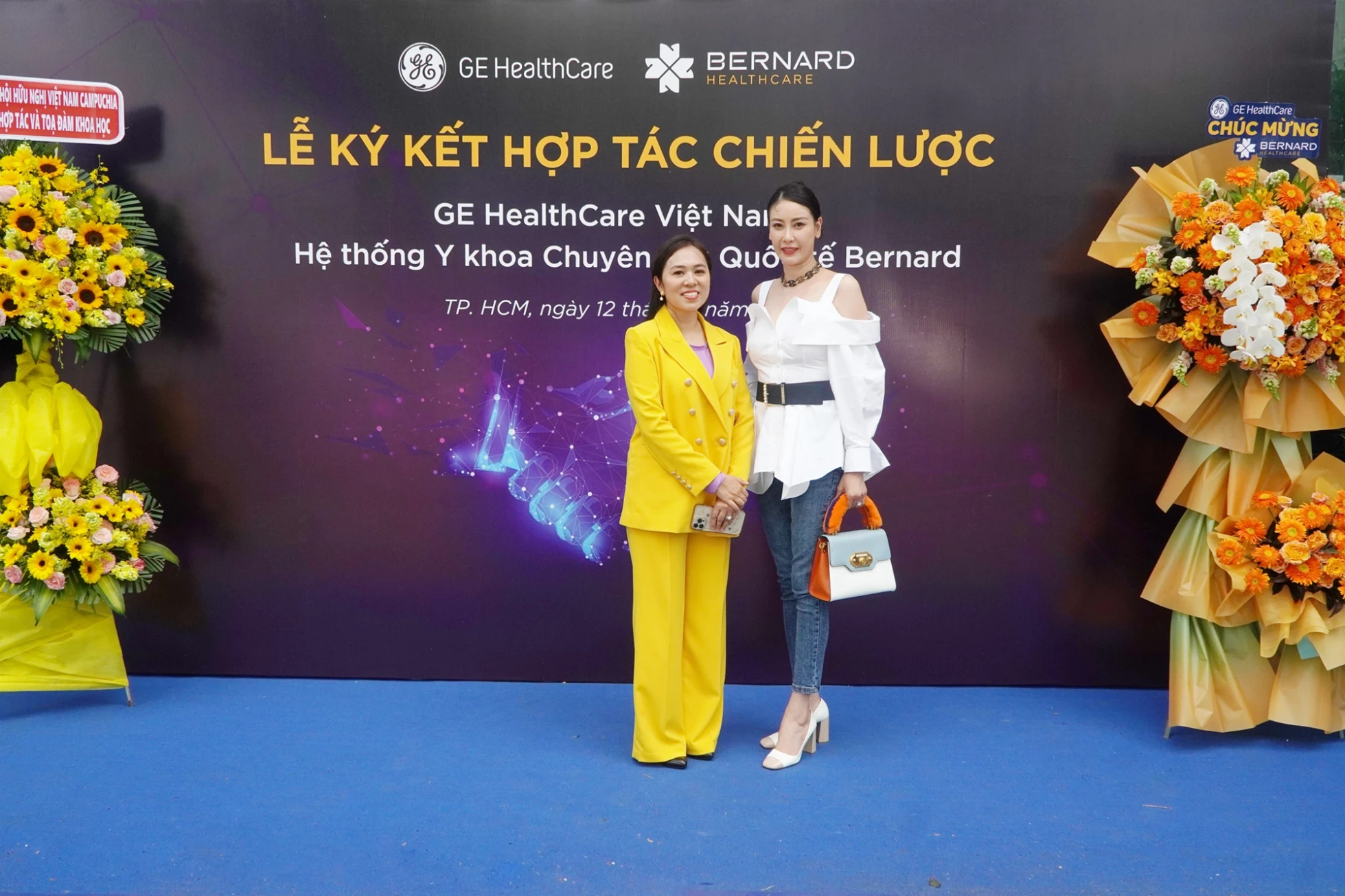 CHÚC MỪNG HỢP TÁC CHIẾN LƯỢC BERNARD HEALTHCARE X GE HEALTHCARE