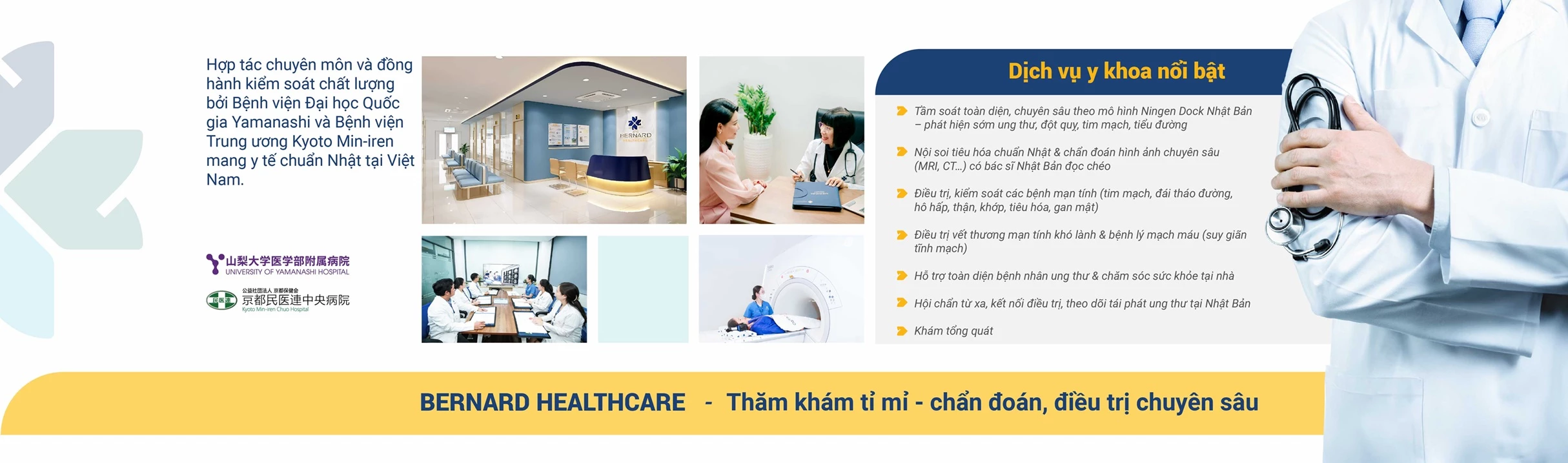 HỆ THỐNG Y KHOA CHUYÊN SÂU QUỐC TẾ BERNARD